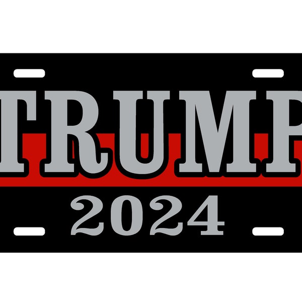Trump 2024 License Plates - Etsy