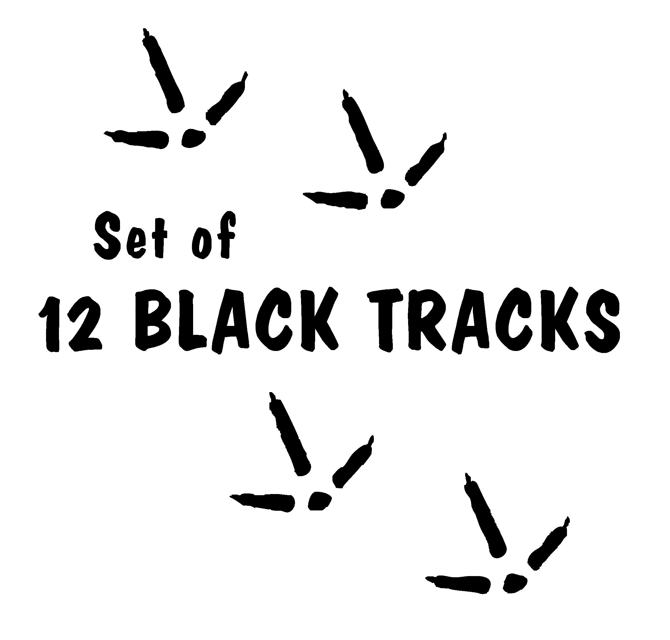 Turkey Tracks - Set of 12 - Life Sized - Etsy