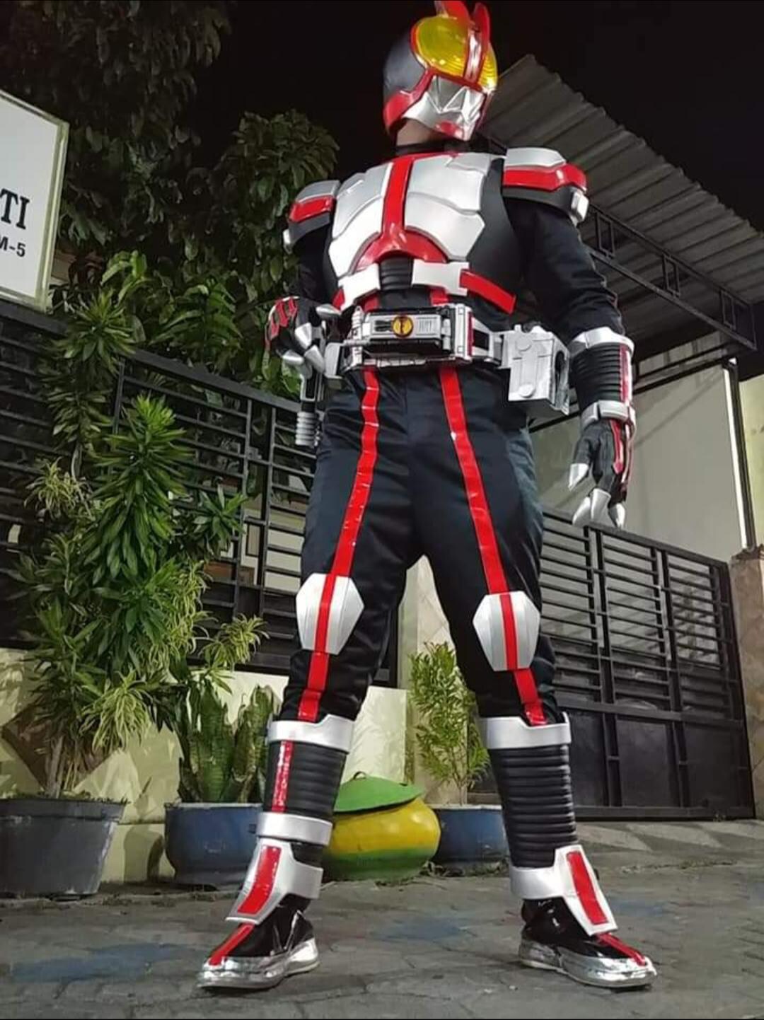 Kamen Rider Faiz Tokusatsu Wearable Cosplay Costume Suit Commision ...