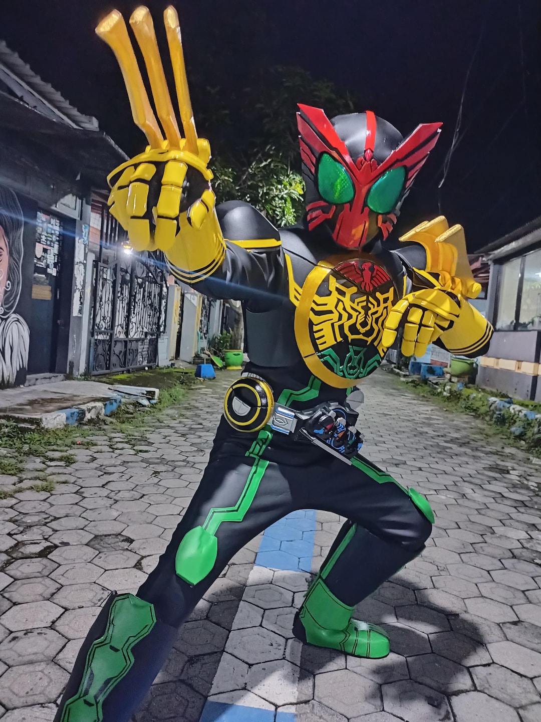 Kamen Rider OOO Tatoba Combo Wearable Tokusatsu Suit Costume for ...