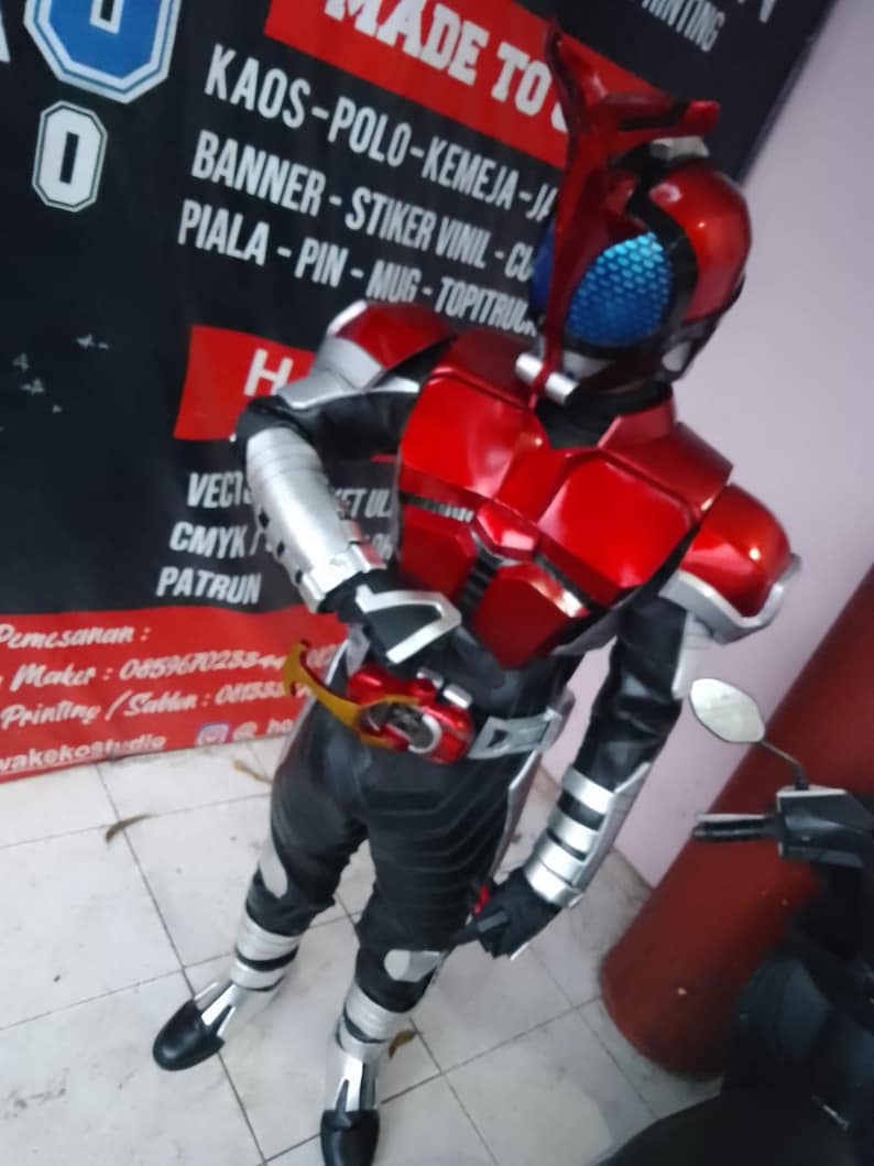Kamen Rider Kabuto Tokusatsu Suit Wearable Cosplay Costume Commision ...