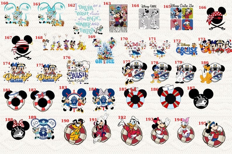 Disney Fantasy 2025 Ready to Press, 2025 Disney Cruise Matching Dtf ...