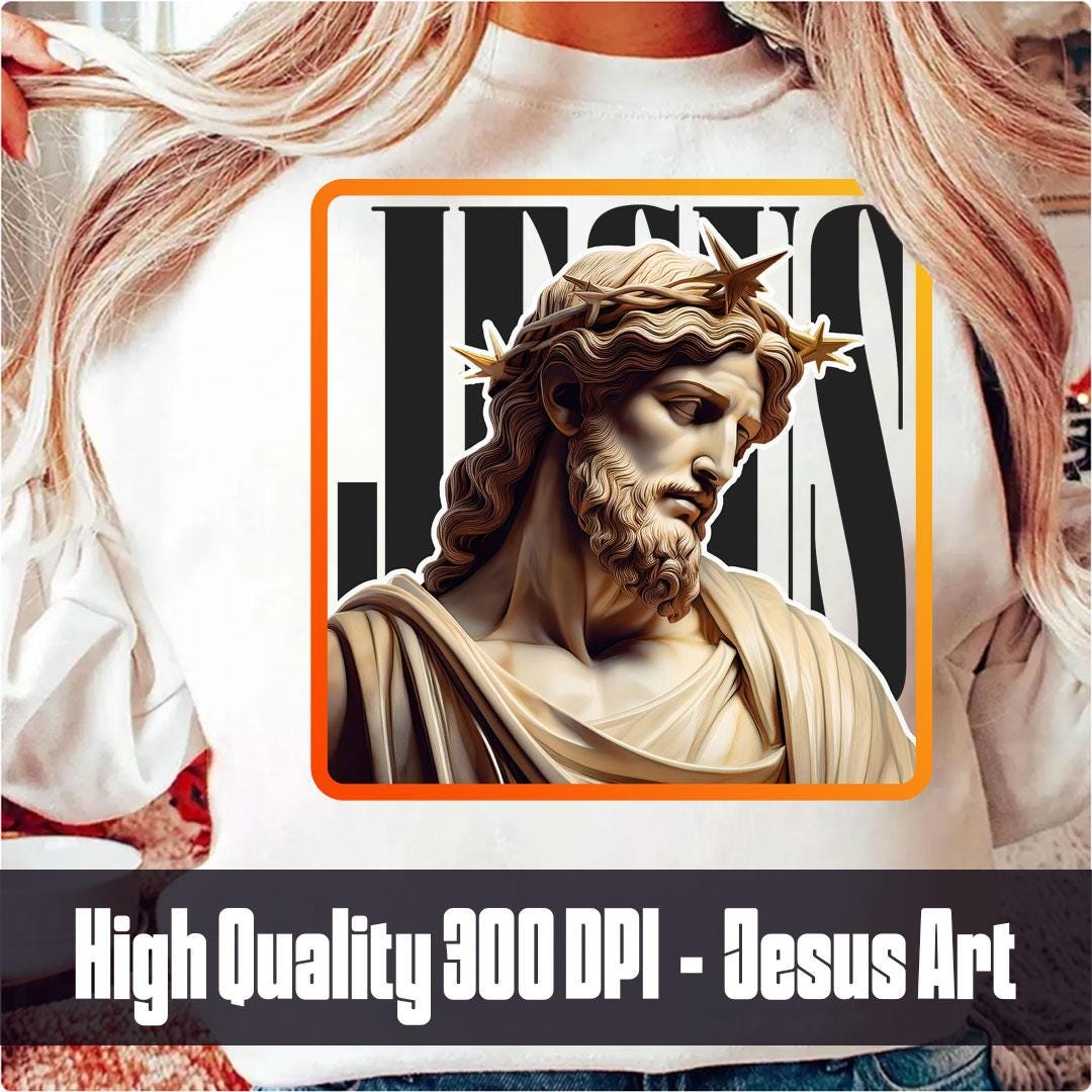 Jesus Art - Modern Religious Aesthetic Digital Print - Christian Wall ...