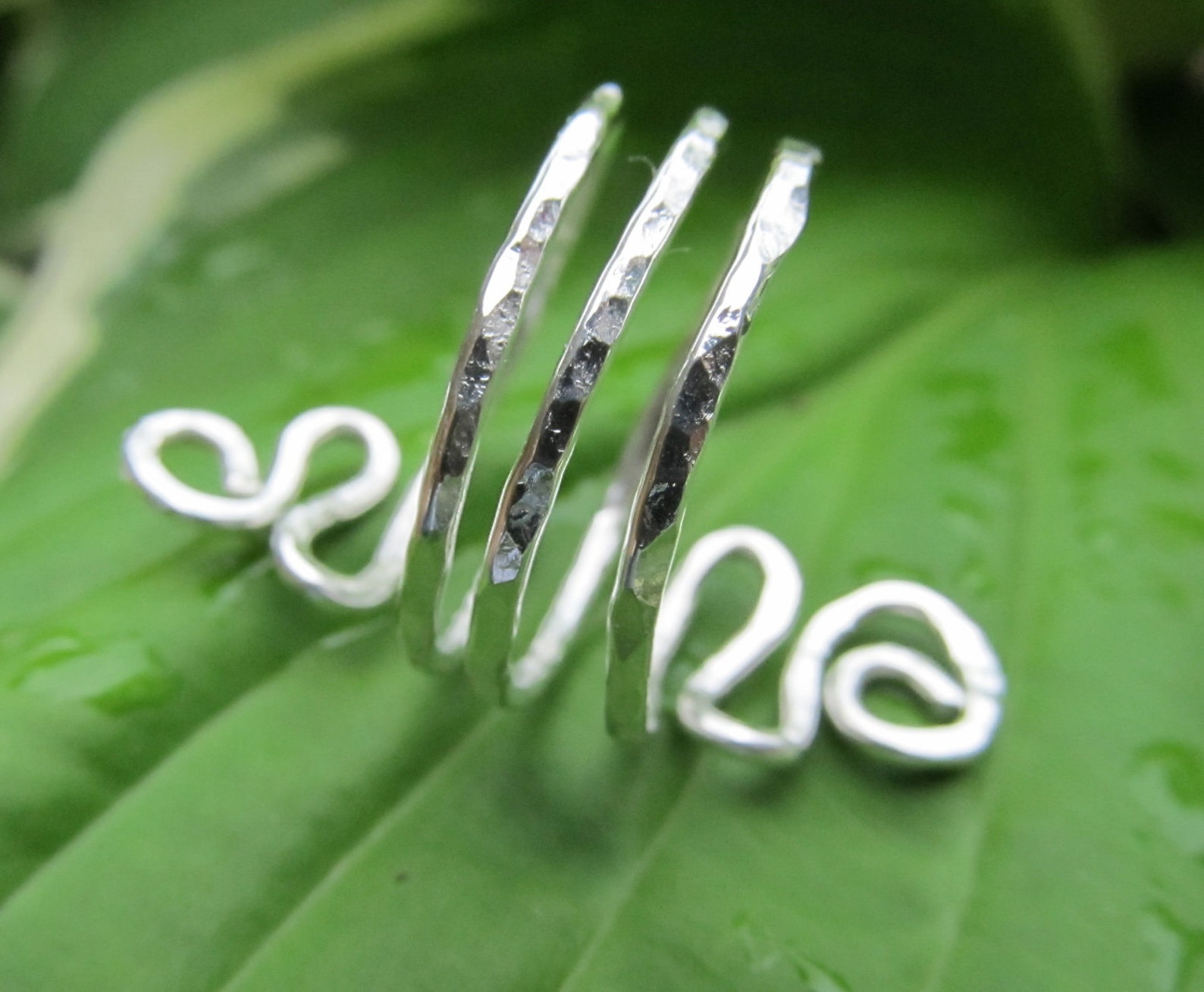 Twisted Sterling Wire Ring - Etsy