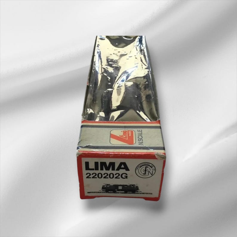 Lima N Scale 220202G Italian Brown Electric Locomotive, W/box, Used ...