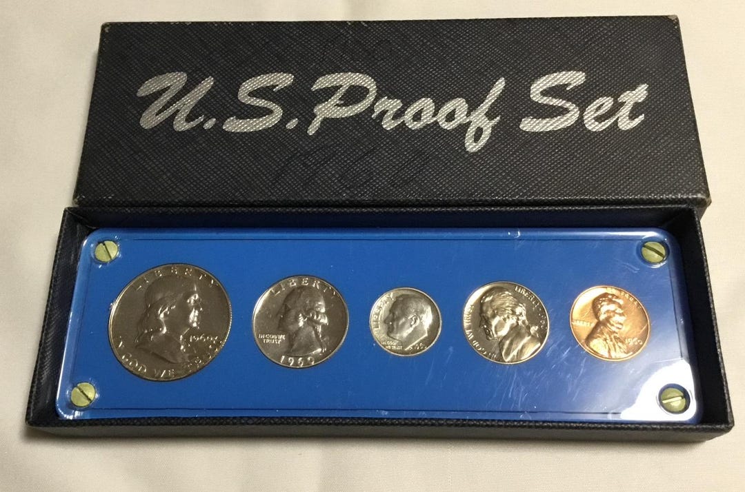 1960 Proof Set With Box - Etsy