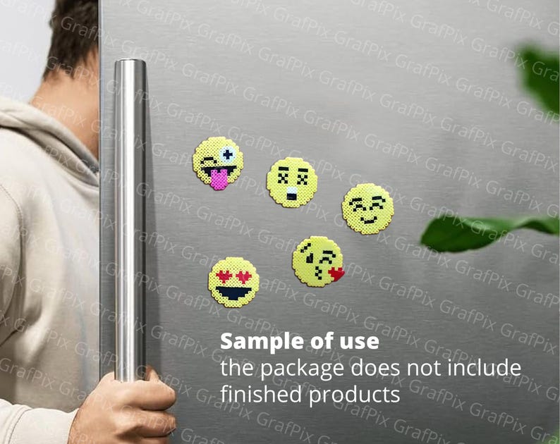 Emoji Perler Bead Patterns: Pixel Art Collection (PDF & JPG) - Etsy