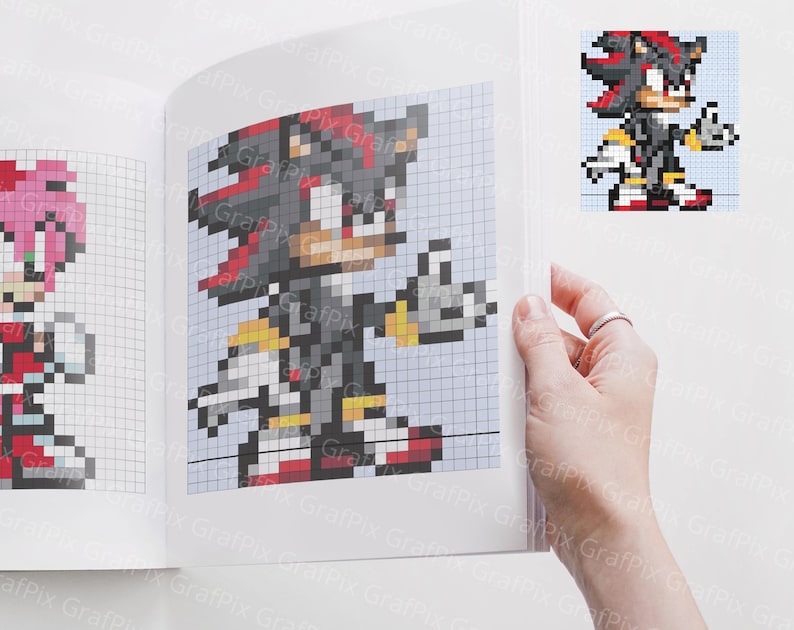 Sonic the Hedgehog Perler Bead Patterns: 36 Designs (PDF) - Etsy