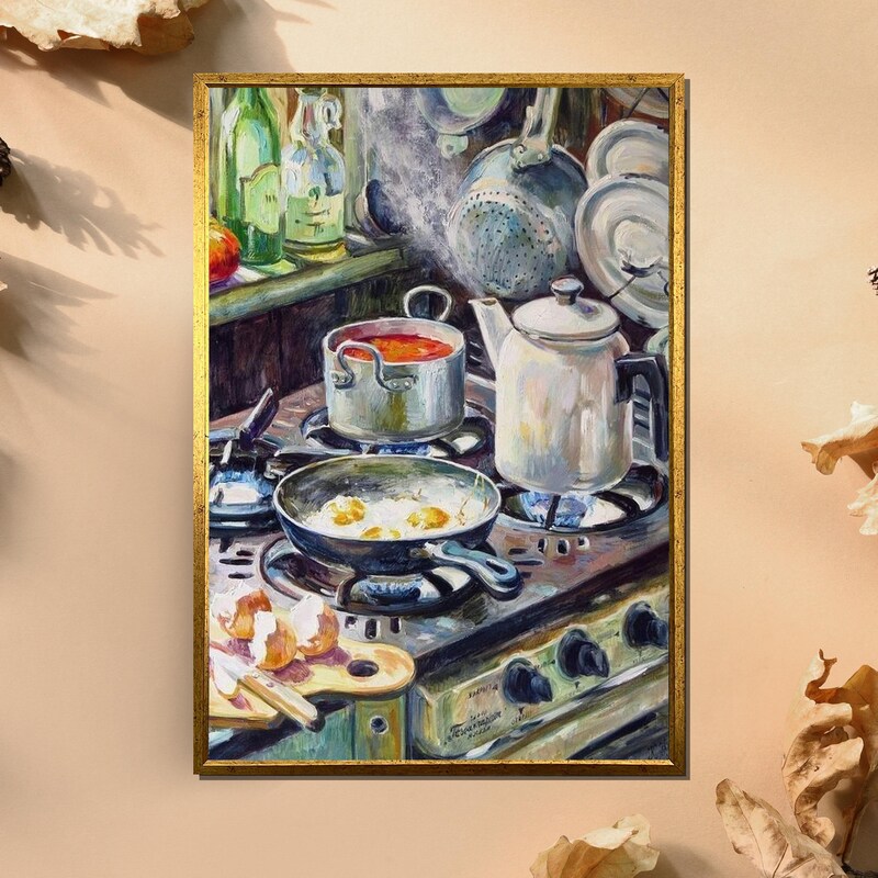 Cooking Artwork - Etsy