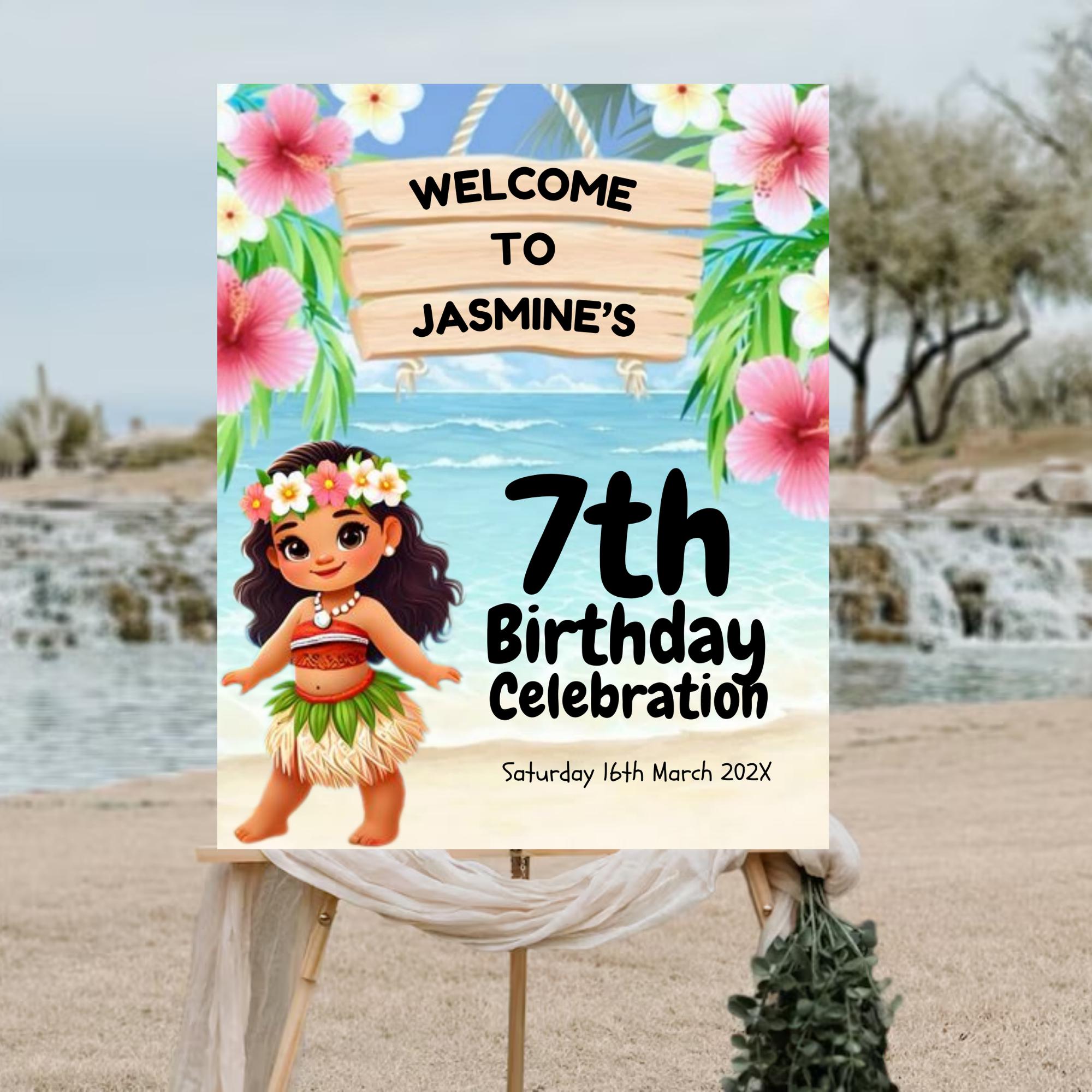 Moana Welcome Sign, Baby Moana Welcome Sign, Moana Welcome Sign ...