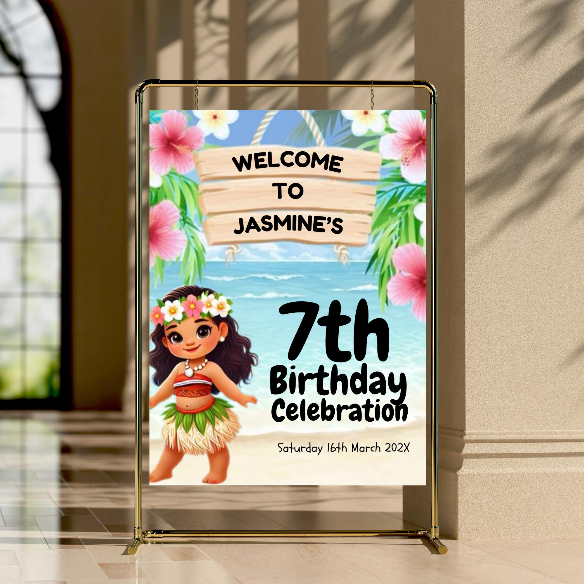Moana Welcome Sign, Baby Moana Welcome Sign, Moana Welcome Sign ...