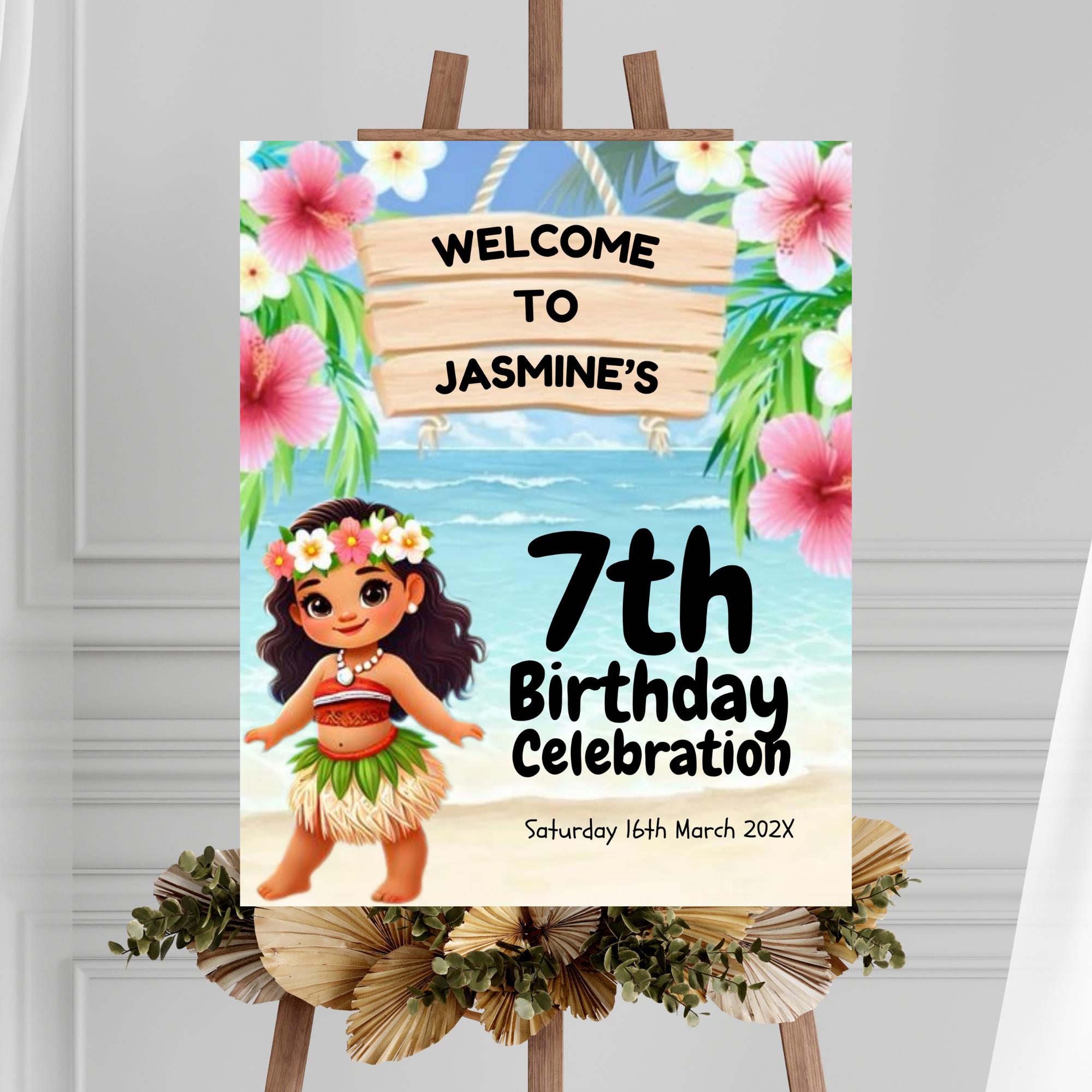 Moana Welcome Sign, Baby Moana Welcome Sign, Moana Welcome Sign ...