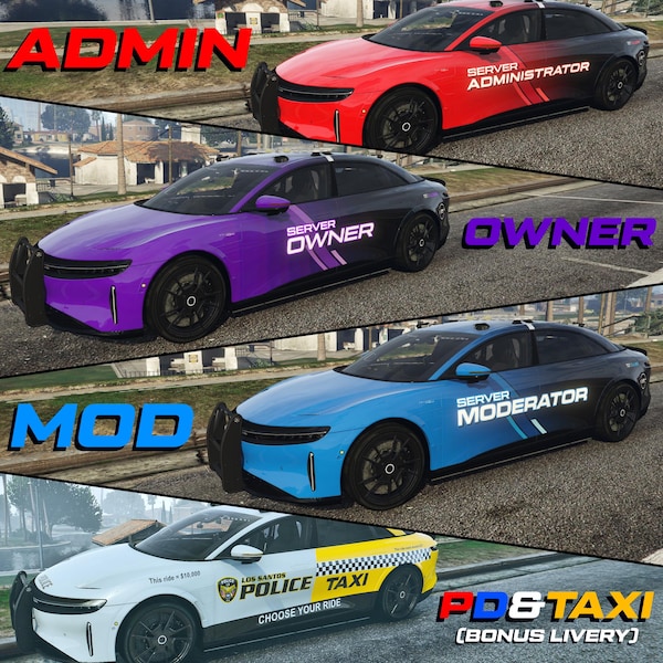 Fivem Staff Cars - Etsy