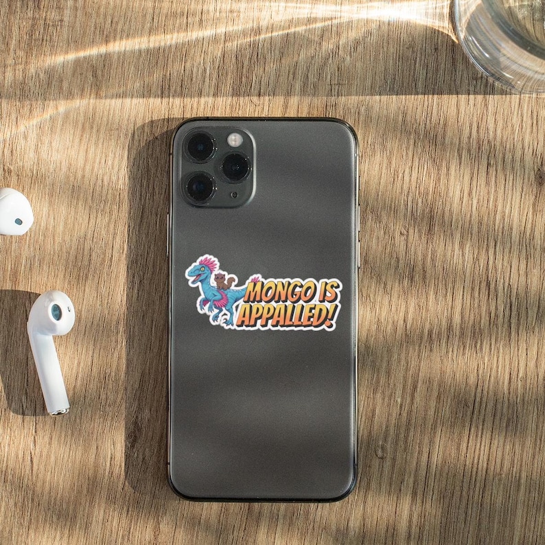 Mongo is Appalled! - Princess Donut and Mongo Sticker - Dungeon Crawler ...