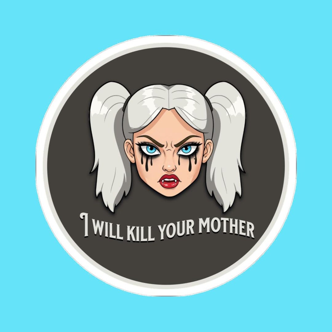Samantha - Dungeon Crawler Carl Psamathe Sticker - Kiss Cut Princess ...
