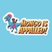 Mongo is Appalled Sticker, Dungeon Crawler Carl Inspired Princess Donut ...