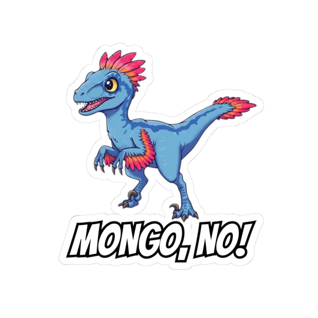 Mongo, No! Sticker - Dungeon Crawler Carl, DCC Gift, Dungeon Crawler ...