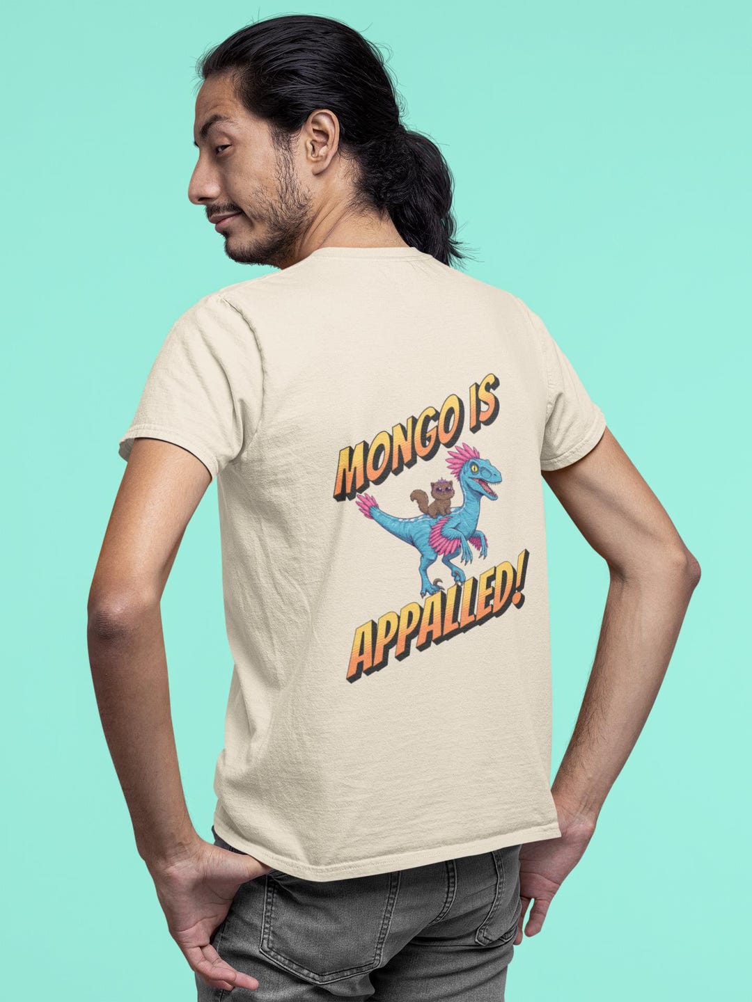 Mongo is Appalled! - Princess Donut and Mongo Tee - Dungeon Crawler ...