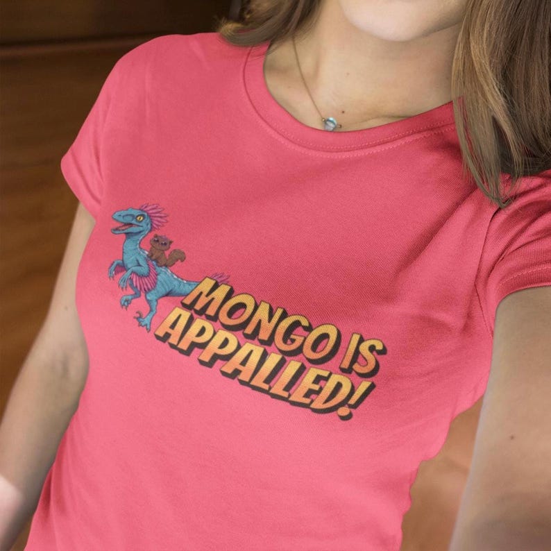 Mongo is Appalled! - Princess Donut and Mongo Tee - Dungeon Crawler ...
