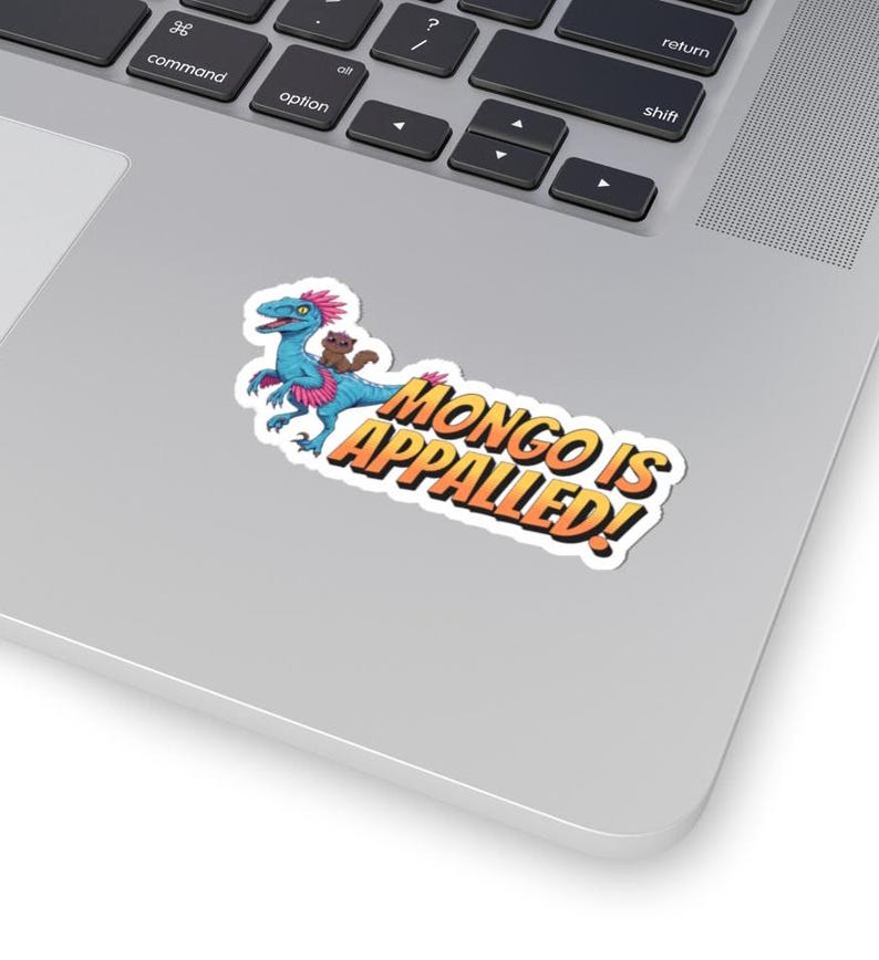 Mongo is Appalled! - Princess Donut and Mongo Sticker - Dungeon Crawler ...