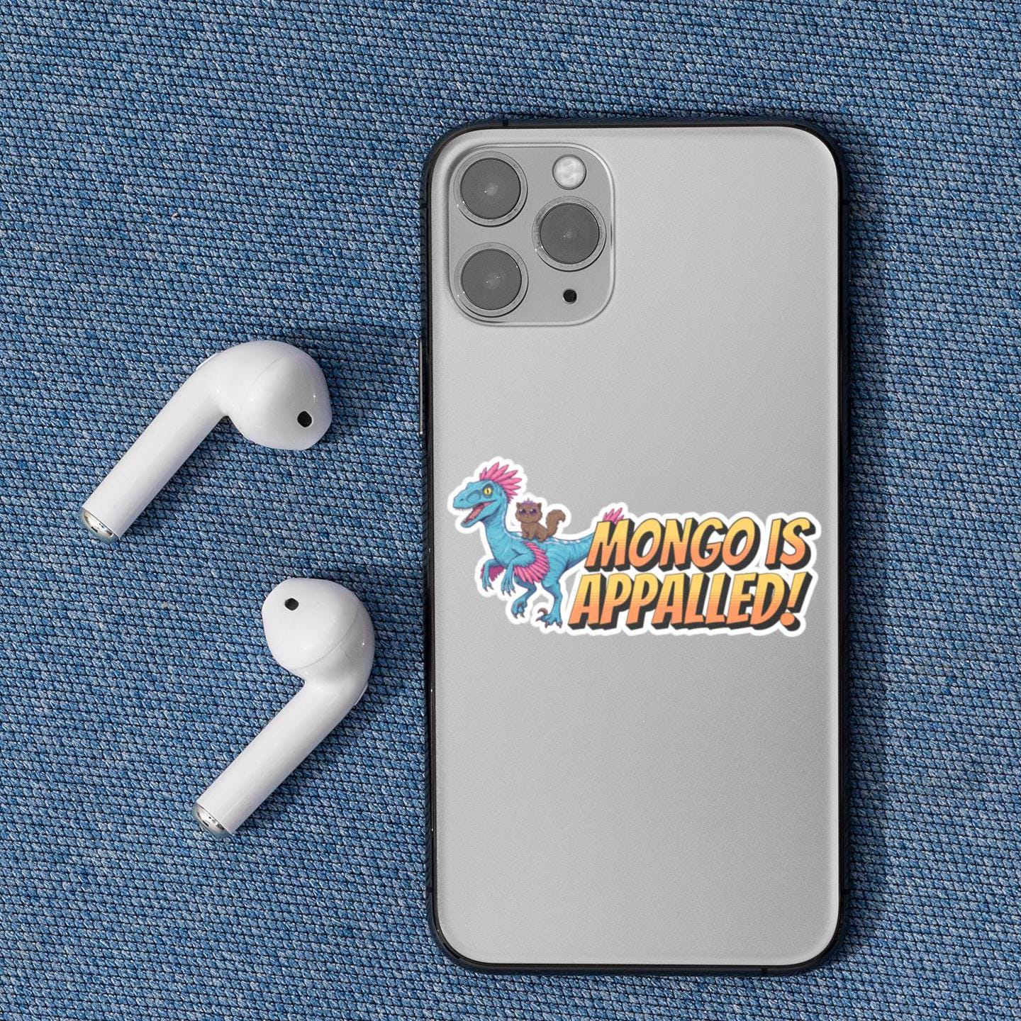 Mongo is Appalled! - Princess Donut and Mongo Sticker - Dungeon Crawler ...