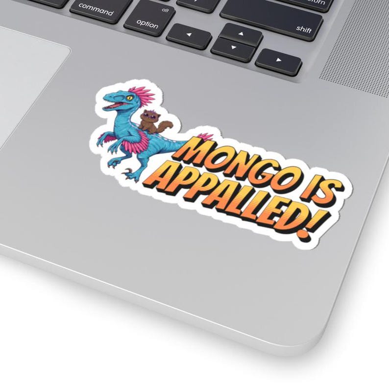 Mongo is Appalled! - Princess Donut and Mongo Sticker - Dungeon Crawler ...