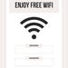 Airbnb, Bed&breakfast, Host Printable Signs - Etsy