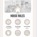 Airbnb, Bed&breakfast, Host Printable Signs - Etsy