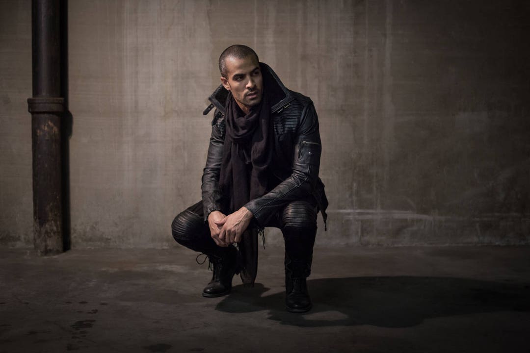 ROOK - Men's Bomber Jacket - Sheep Leather - Shearling Collar ...