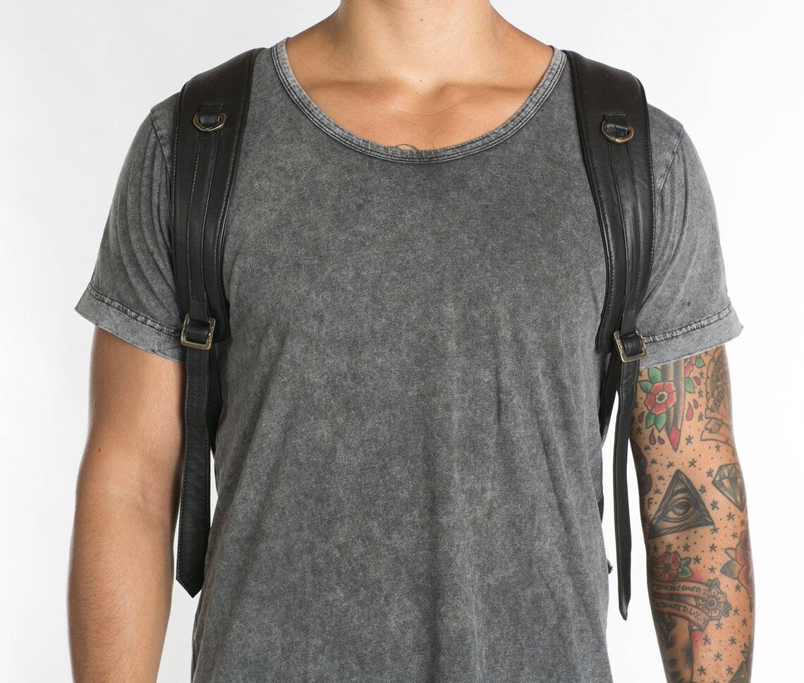 SIERRA BACKPACK Leather Backpack Adventure Backpack - Etsy