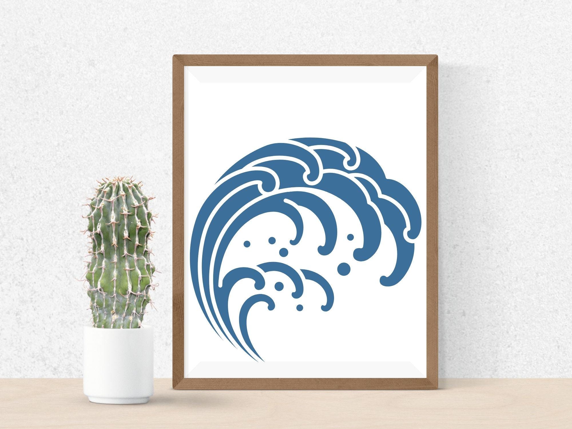 Wave Svg Bundle, Water Waves Svg, Ocean Waves Svg, Drop Svg, Tidal ...