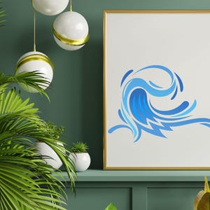Wave Svg Bundle, Water Waves Svg, Ocean Waves Svg, Drop Svg, Tidal ...