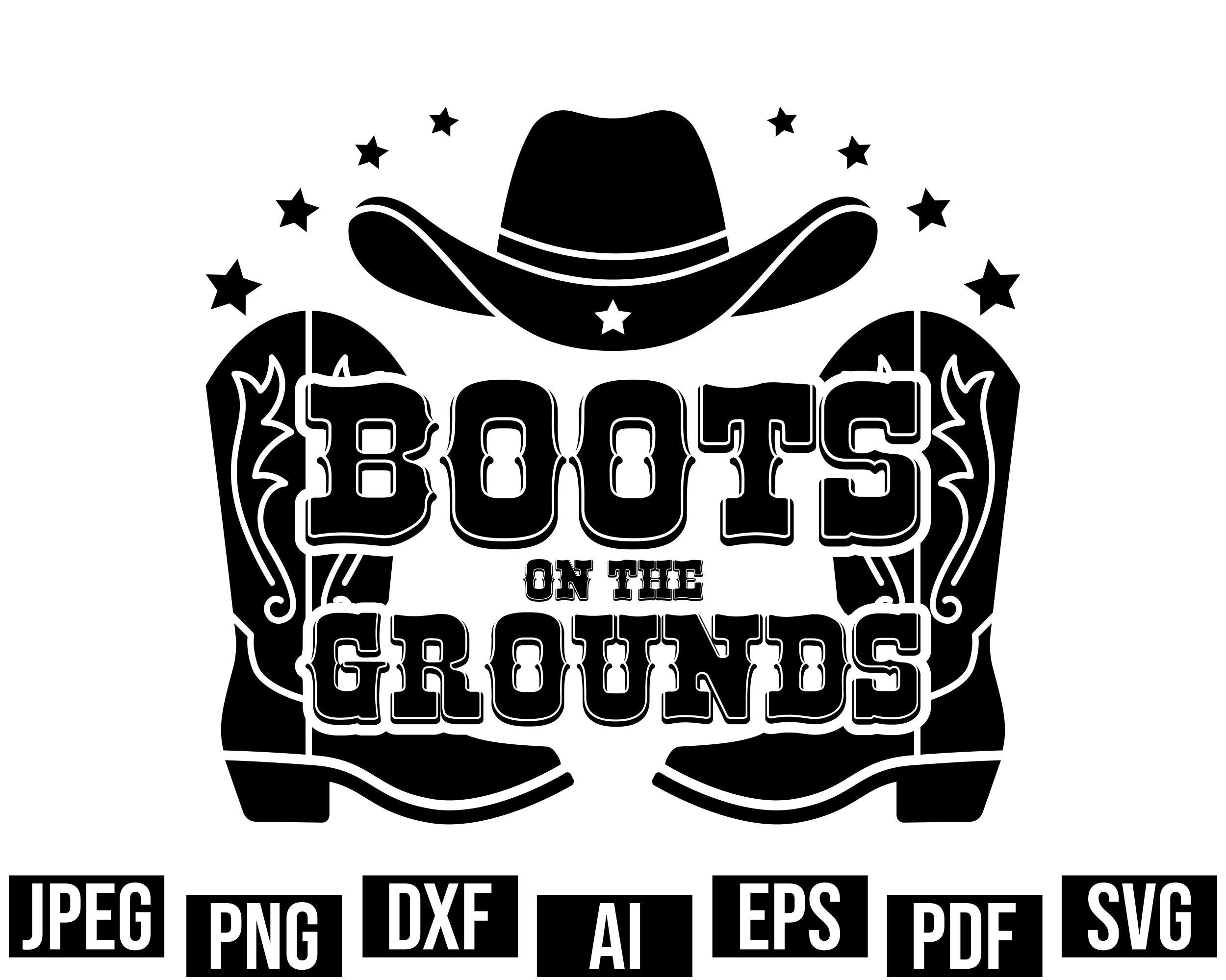 Boots on the Ground Svg Png, Line Dance Svg, Cut Files for Cricut ...