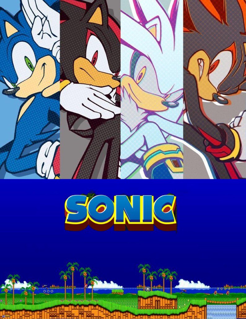 20 Sonic the Hedgehog Characters Coloring Pages | Preschool, Kids ...