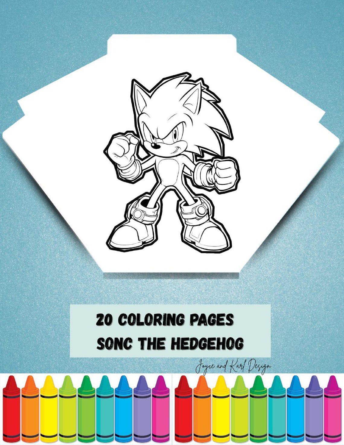 20 Sonic the Hedgehog Characters Coloring Pages | Preschool, Kids ...