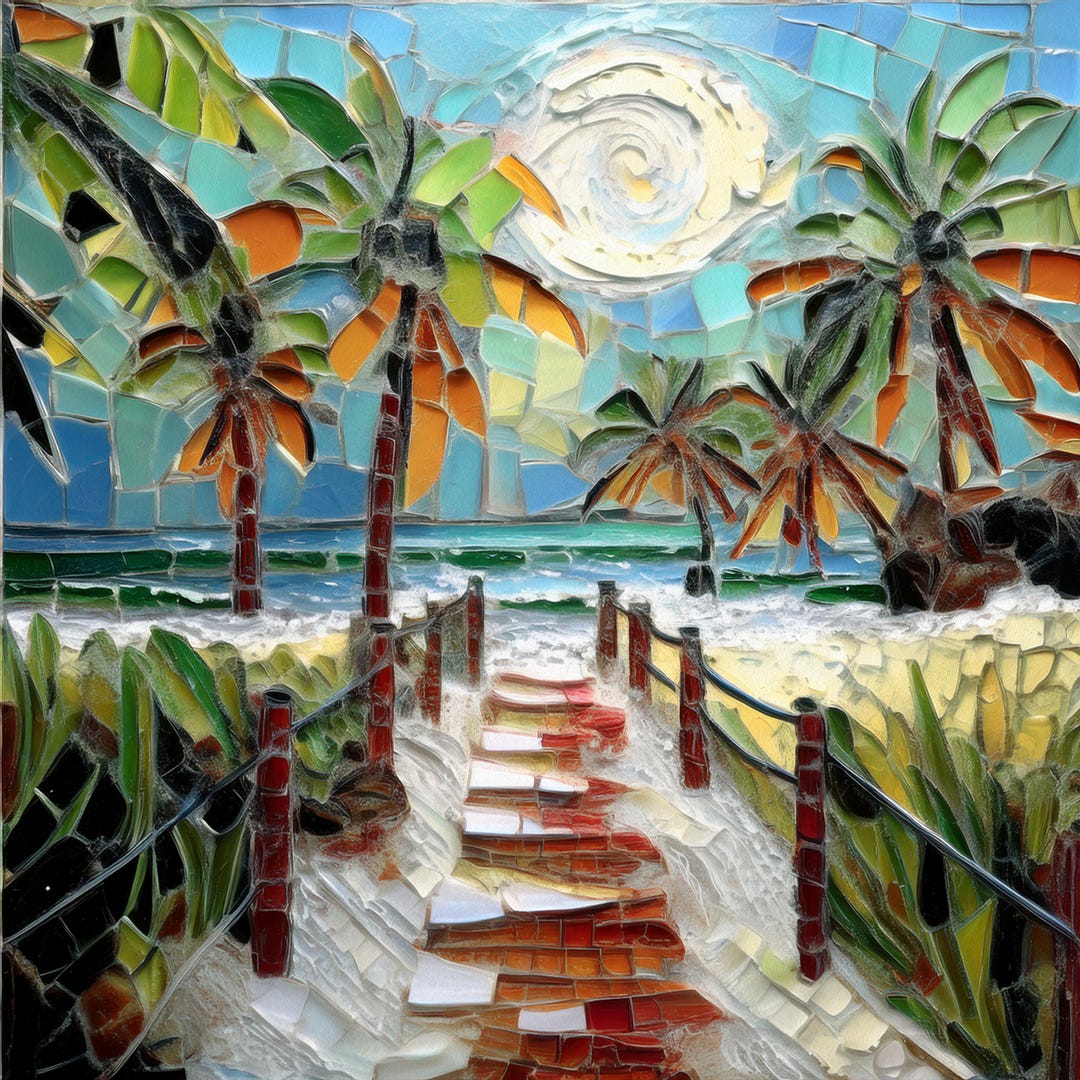 Key West Beach Tropical Florida Picture Wall Art Decor - Etsy