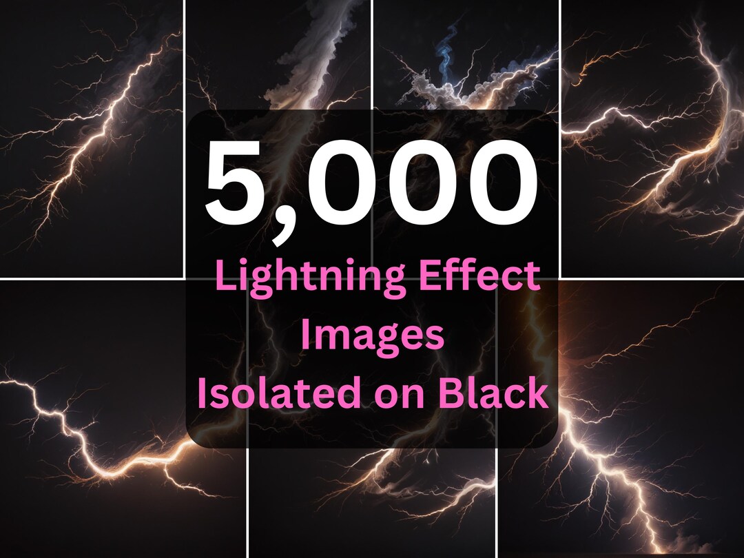 5000+ Lightning Effect Images: High-resolution Overlays (digital ...