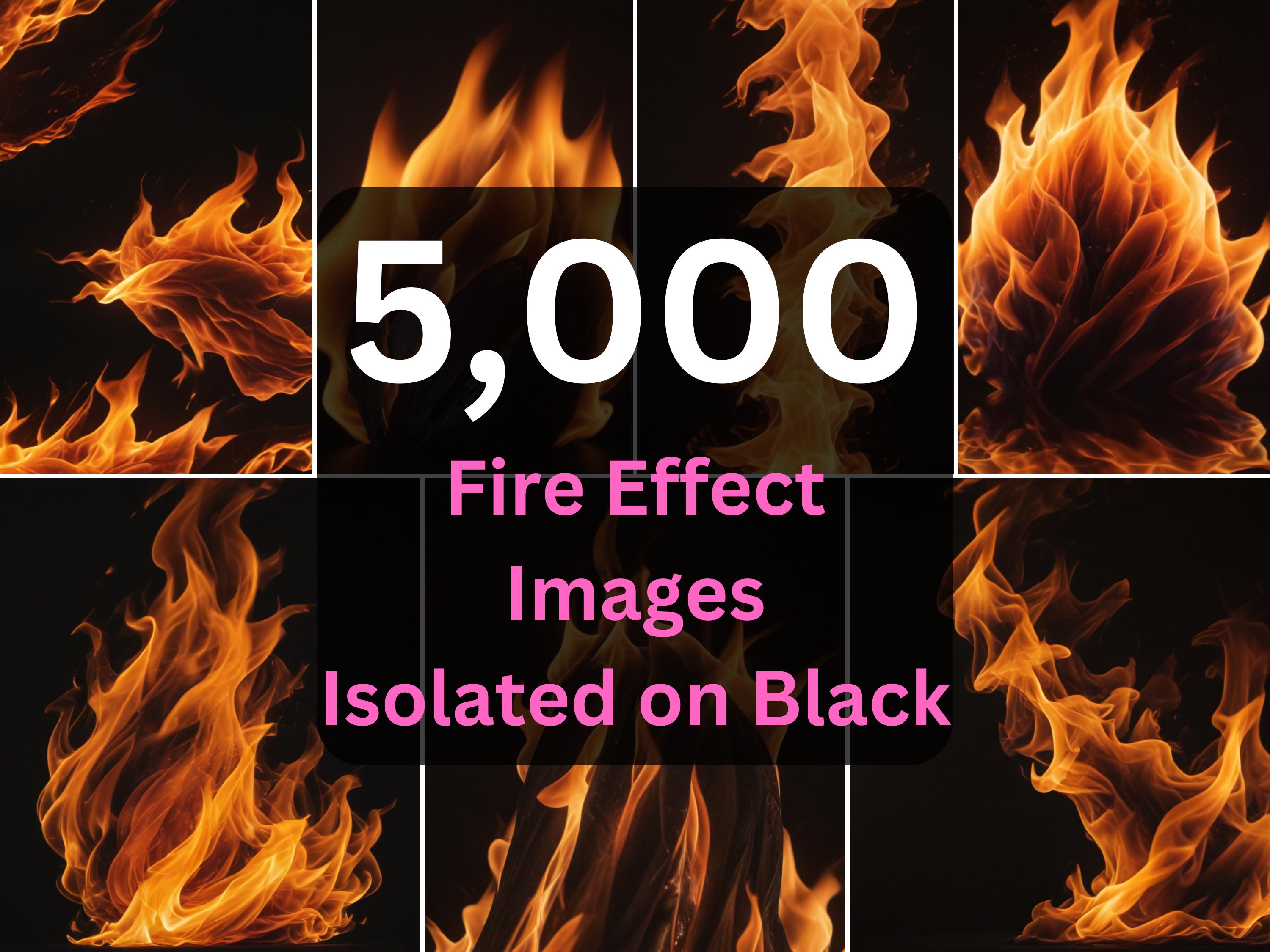 5000 High-quality Fire Overlays Effect Isolated on Black – Flames ...