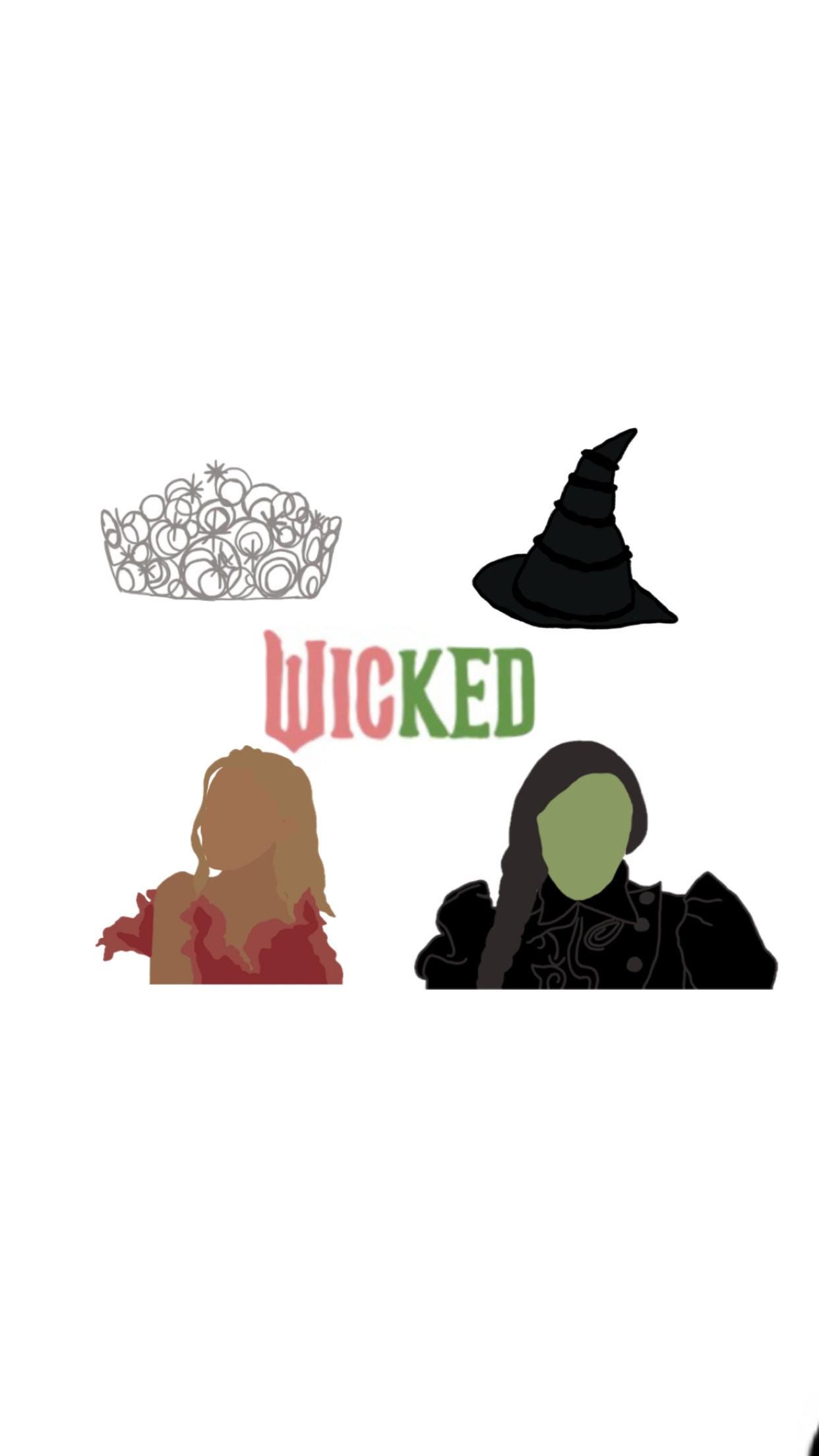 Elphaba and Glinda Wicked Sticker Pack - Etsy