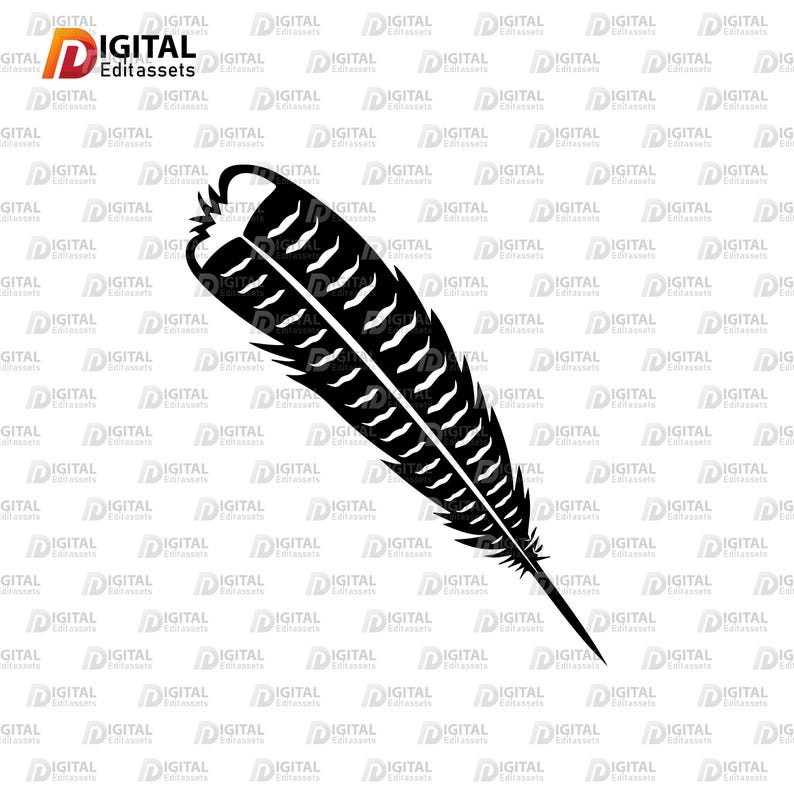 Turkey Feather SVG, Wild Turkey SVG, Turkey Hunting SVG, Hunting ...