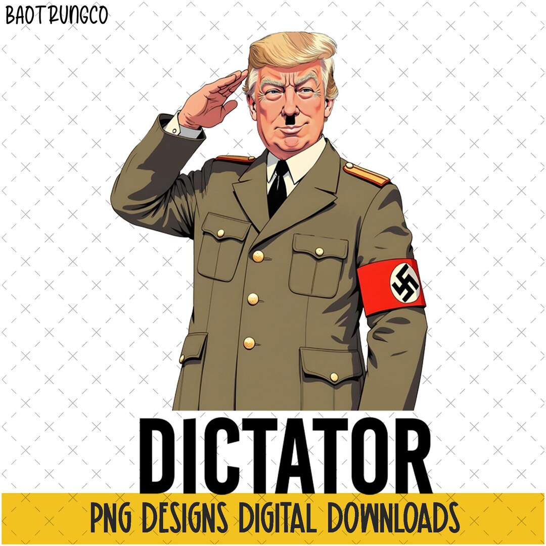 Dictator Trump Anti Trump Anti Fascist Anti Racist Stickers Anti ...