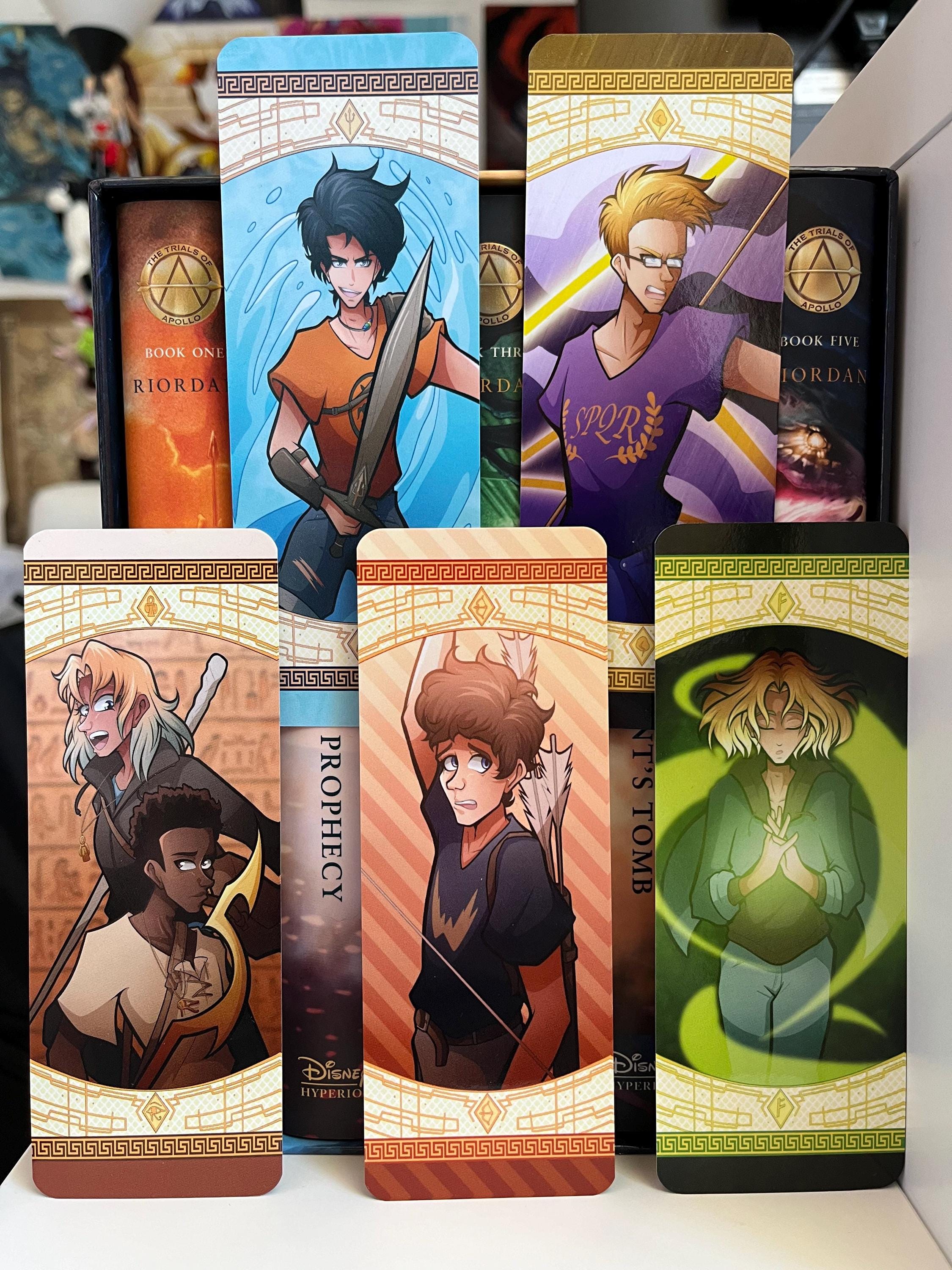 Percy Jackson Universe Bookmark Set PJO Riordanverse - Etsy