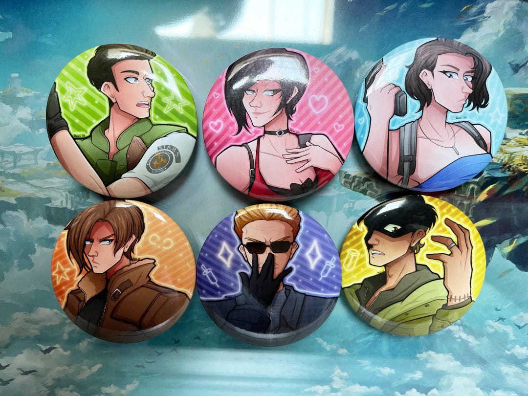 Resident Evil 58mm Badges - Etsy