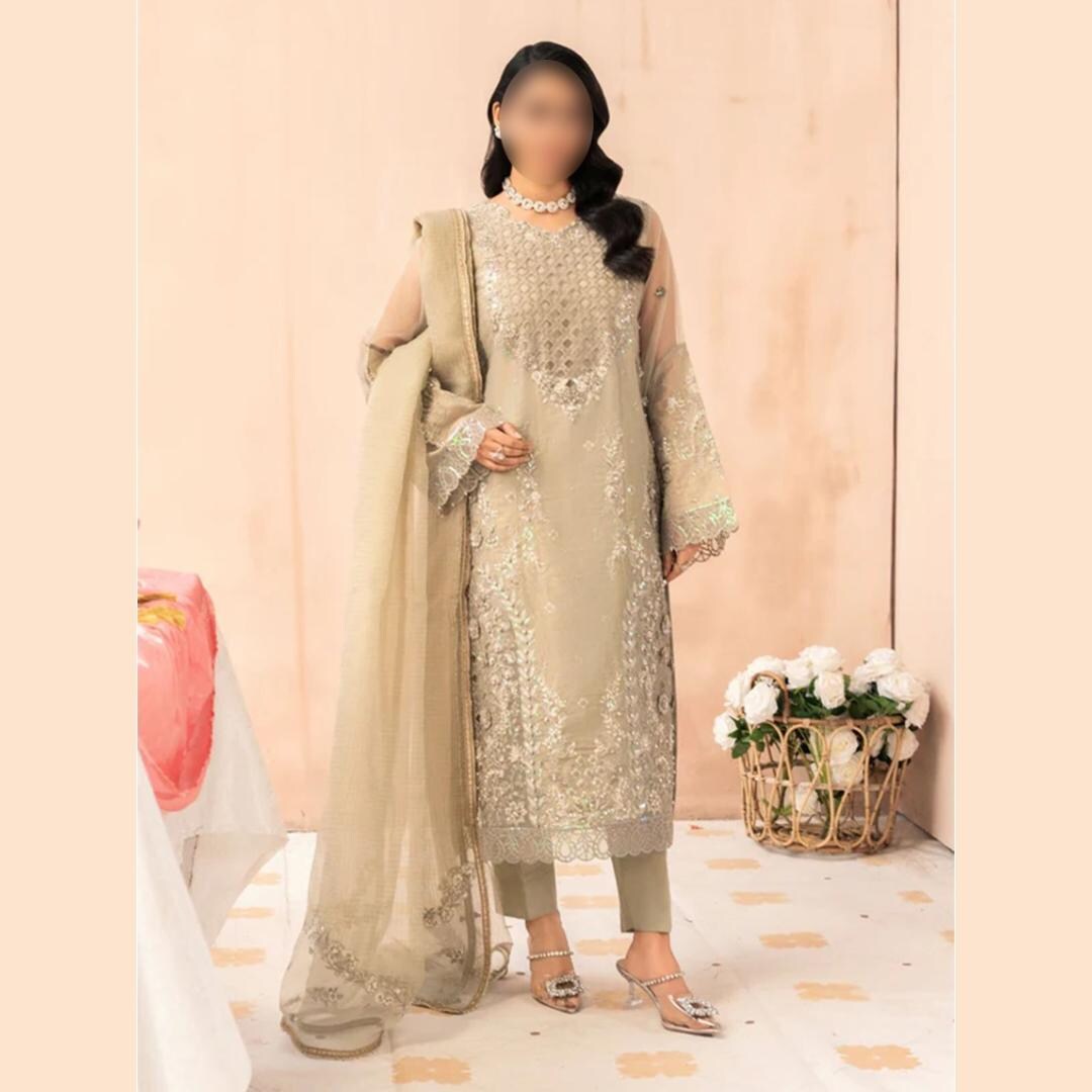Gray Pakistani Suits | Pakistani Party Wear | Pakistani Designer Salwar ...