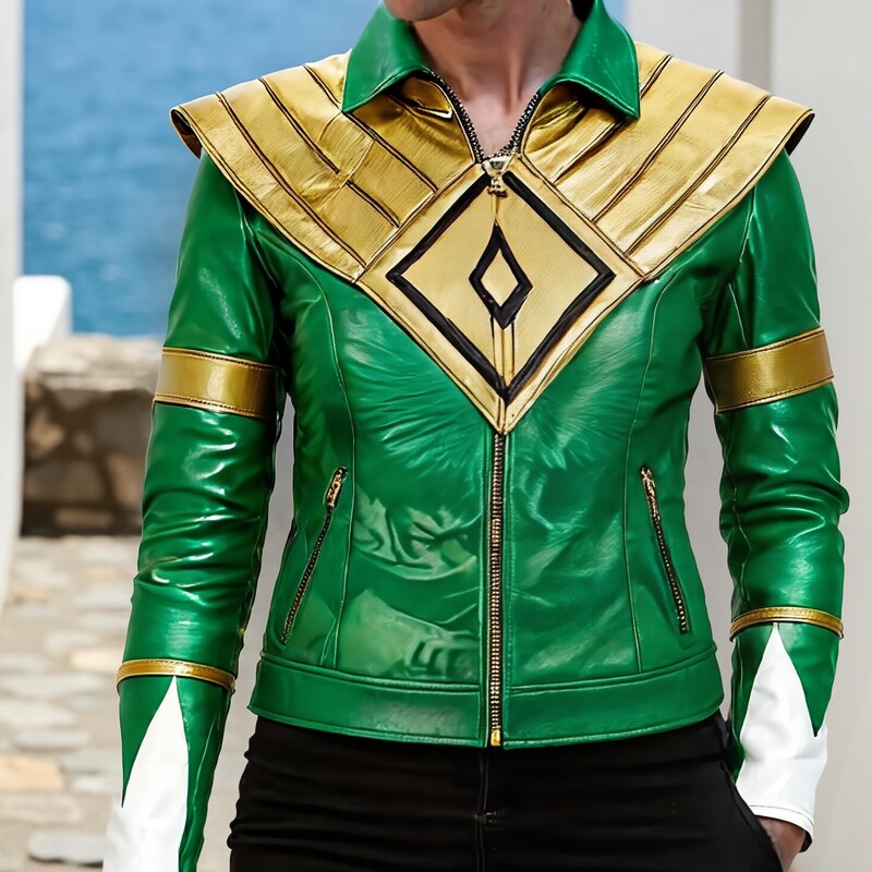Kids Green Power Ranger Costume - Etsy