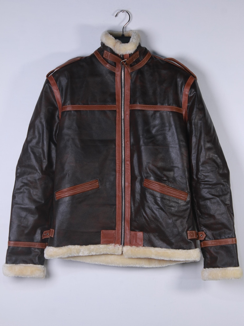 Leon Kennedy Jacket, Original Resident Evil 4 Cosplay Jacket, RAF B3 ...