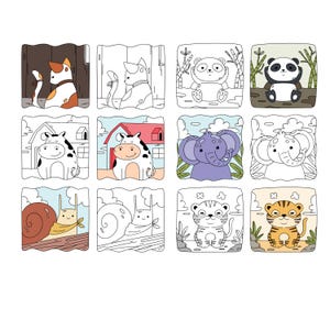 Printable Toddler Busy Book | Preschool Learning Binder | Quiet Book ...