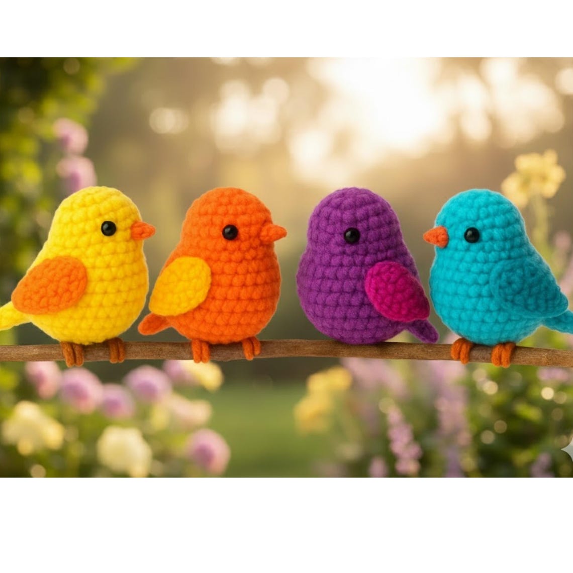 Amigurumi Crochet Sparrow Pattern, DIY Bird (PDF English) - Etsy