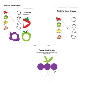Printable Toddler Busy Book | Preschool Learning Binder | Quiet Book ...