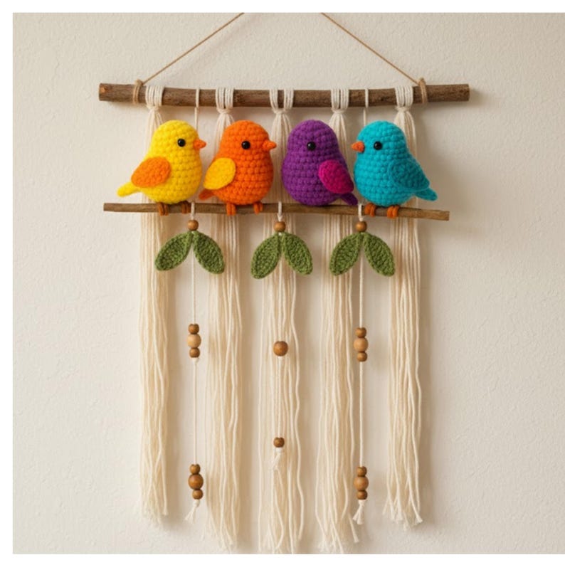 Amigurumi Crochet Sparrow Pattern, DIY Bird (PDF English) - Etsy
